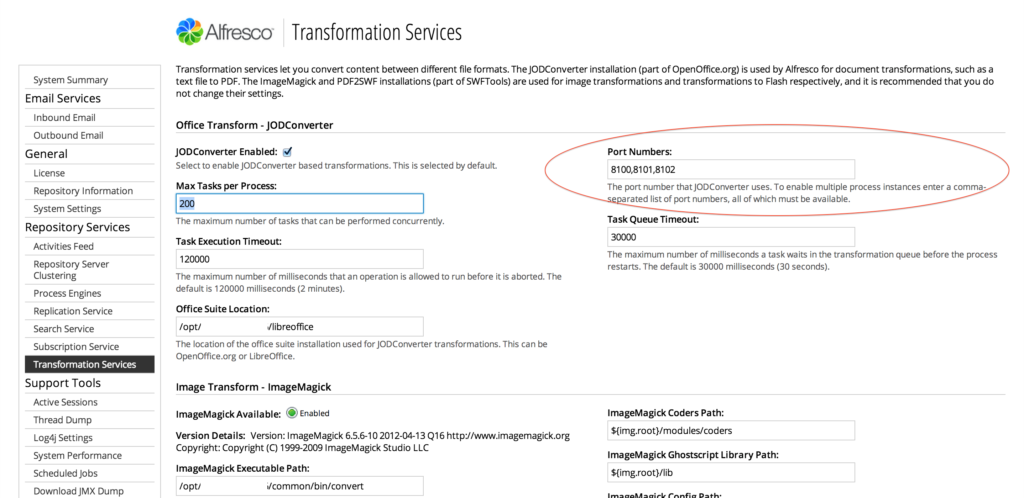 Alfresco Tip: add more OpenOffice or LibreOffice processes instances to JodConverter – : : blyx ...